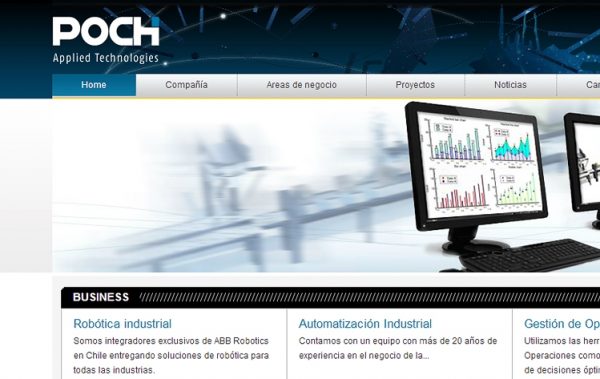 ZET® Branding y Comunicaciones | Sitio Web Poch Ingeniería